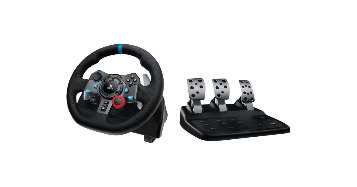 Logitech G29 Driving Force Ratt- och Pedalset - Svart - Mackablar.se