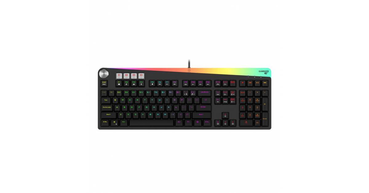 Havit RGB Mechanical Gaming Keyboard - Mackablar.se